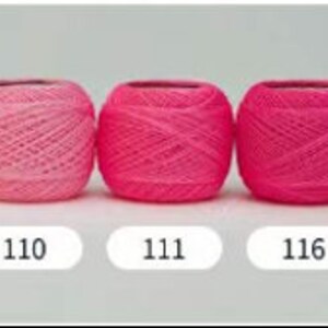 MKC Size 40 Cotton Crochet, Tatting, Knitting Thread Lace Balls, Fine ...
