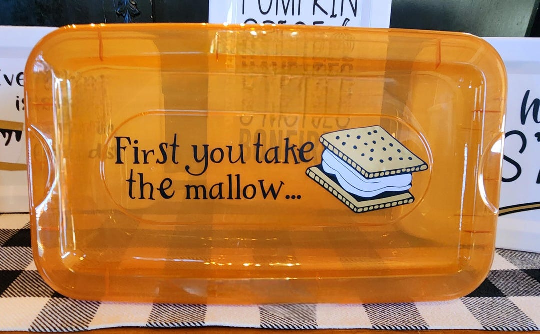 S'more Saver & Kit Bonfire Snacks Custom Container Outdoor Eating - Etsy