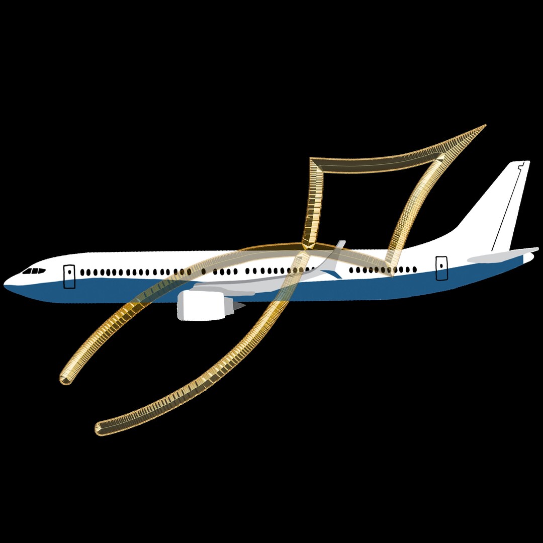 Basic 737 Graphic PNG - Etsy