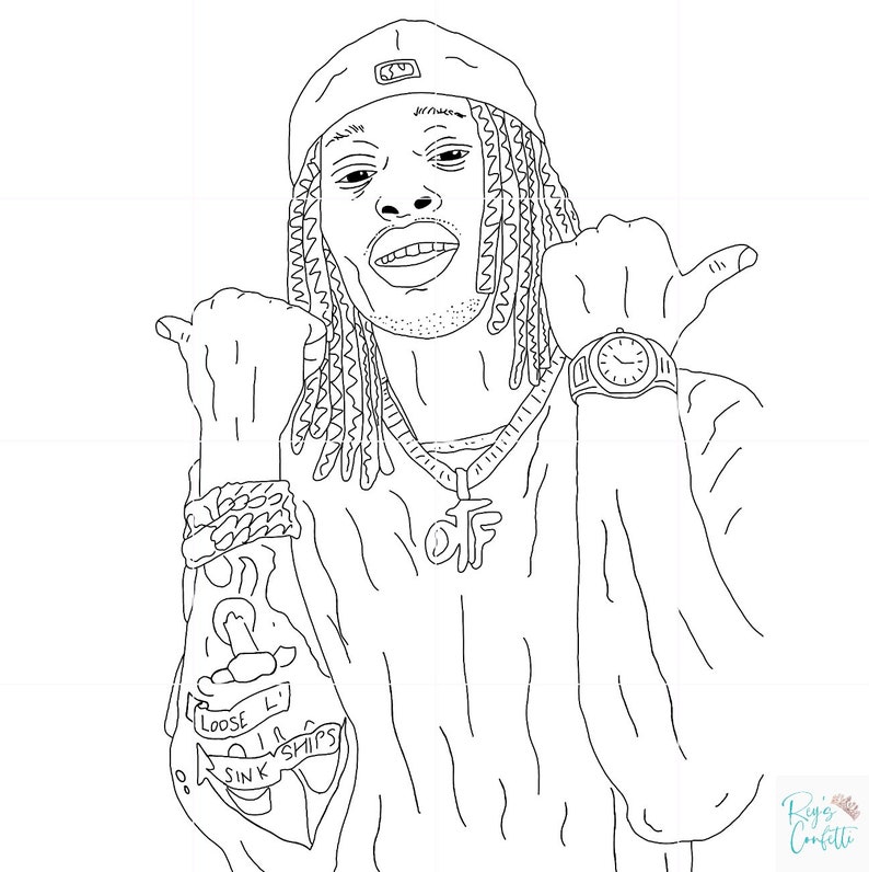 King Von SVG & PNG - Etsy Finland