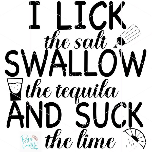 Lick Swallow Suck Etsy