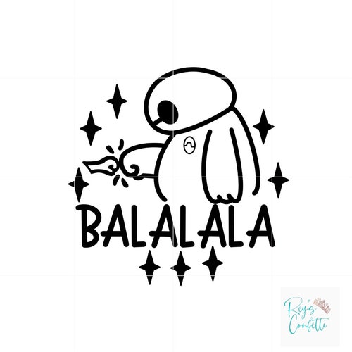 Balala Svg Png Eps Jpg Baymax SVG Big Hero 6 Shirt - Etsy