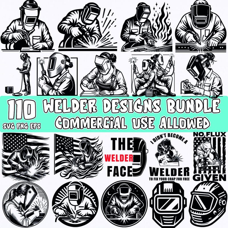 Female Woman Welder - Etsy