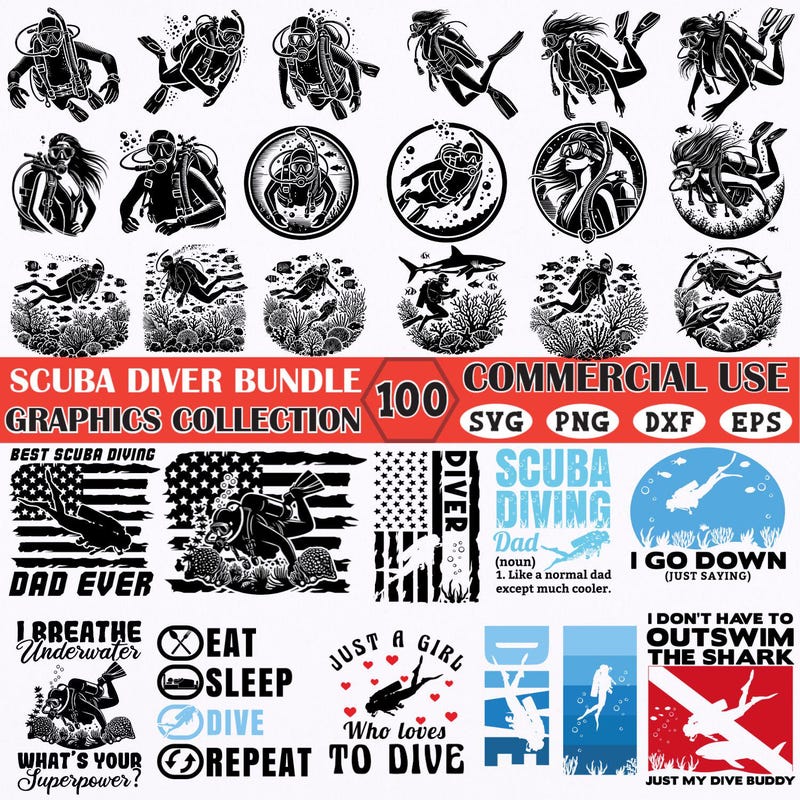 Diving Wall Art - Etsy UK