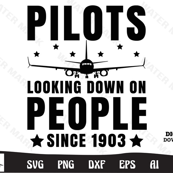Pilot Svg - Etsy