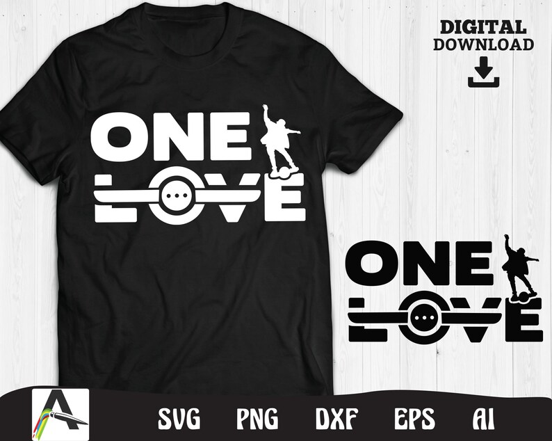Onewheel svg One Love Cut File Art descarga digital instantánea - Etsy ...