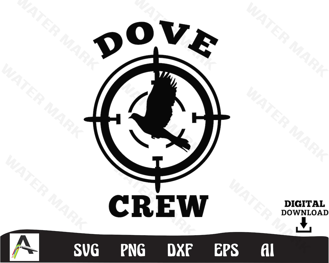 Dove Hunting SVG File: Dove Crew Silhouette (digital Download) - Etsy