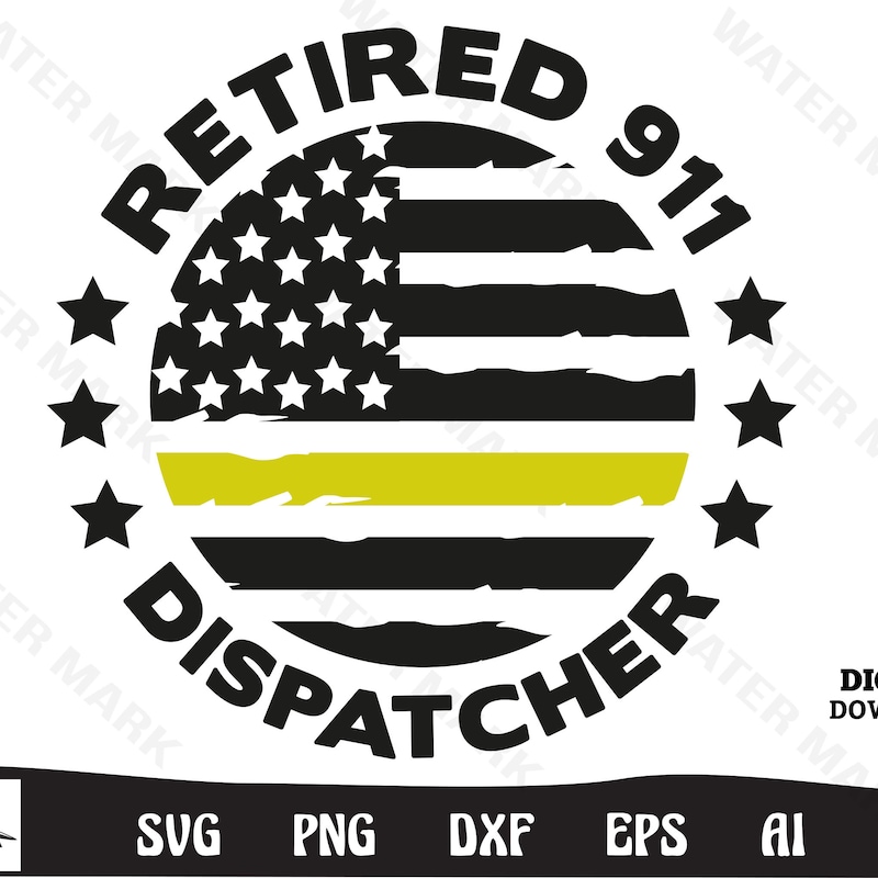 911 Dispatcher Svg - Etsy