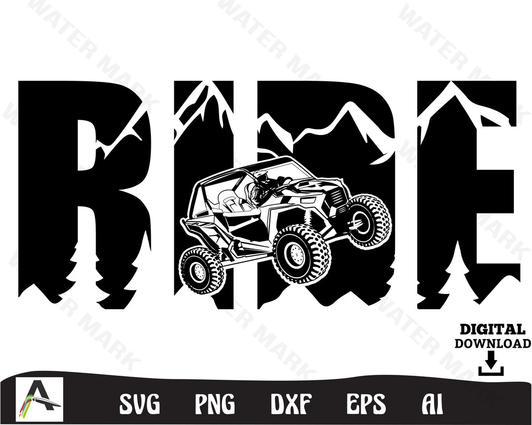 UTV Svg - Ride Cut File Instant Digital Download - Etsy