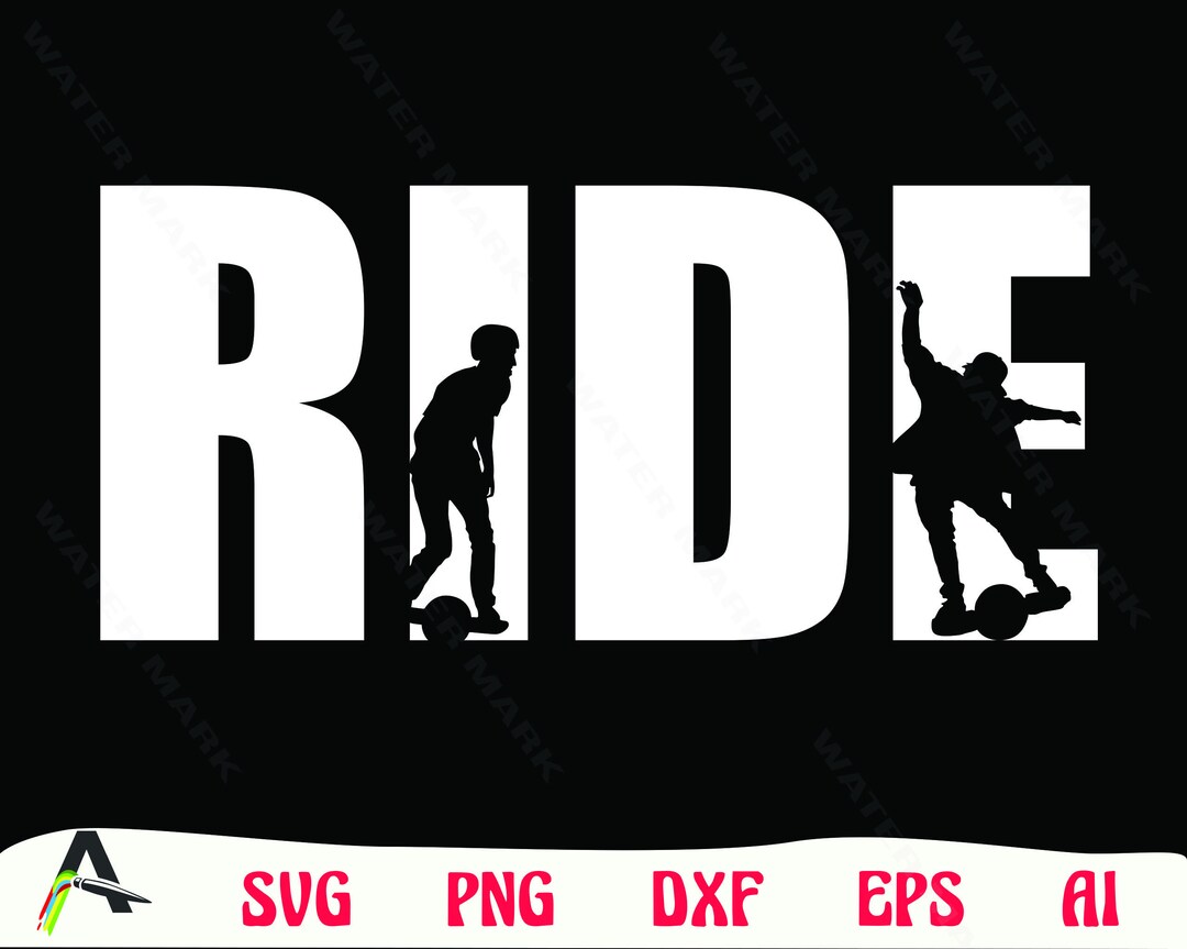 Onewheel Svg - Cool Ride Silhouette Cut File Art Instant Digital ...