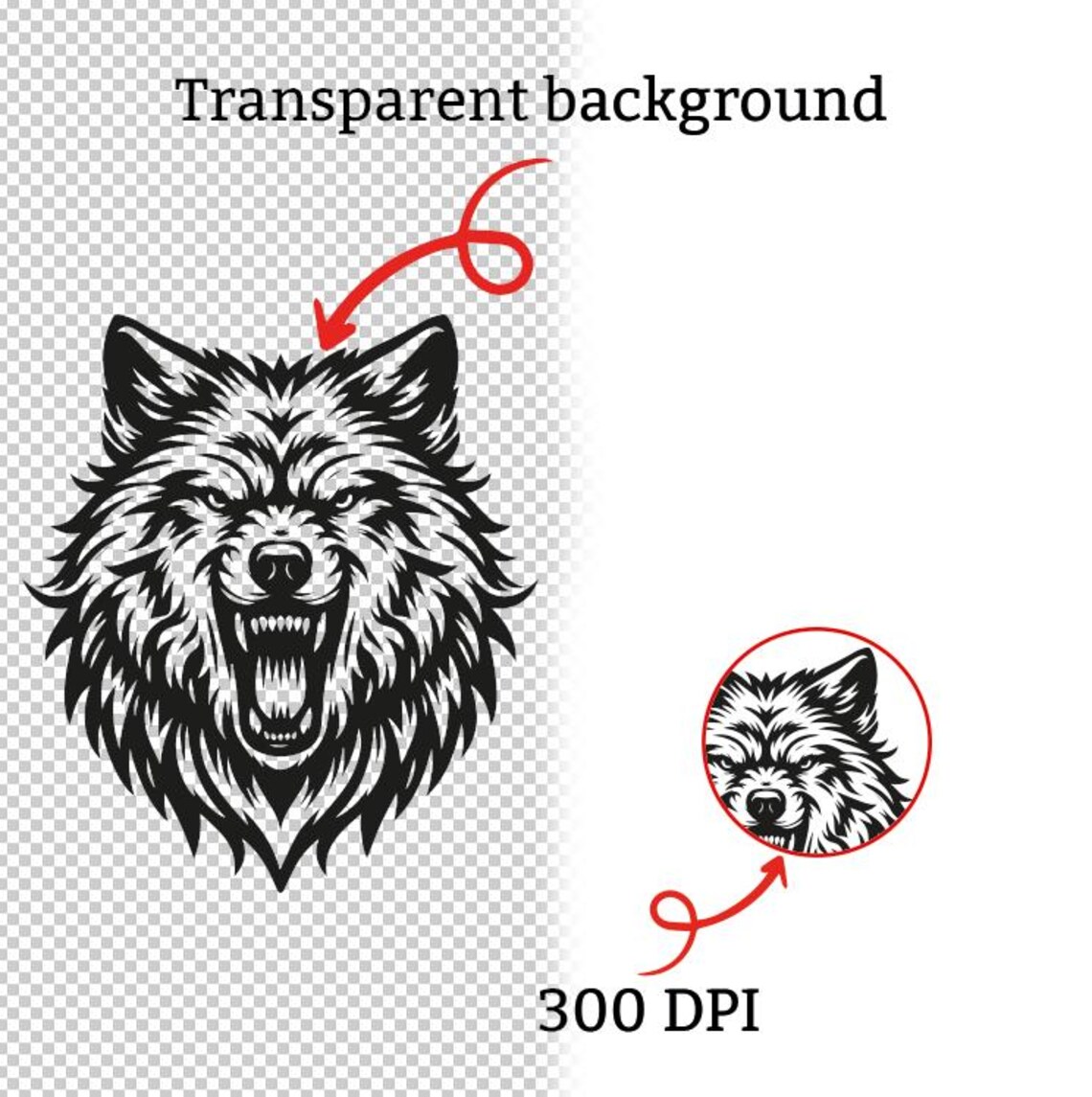 Wolf Designs SVG Bundle: 100 Wild Animal Vector Cut Files - Etsy