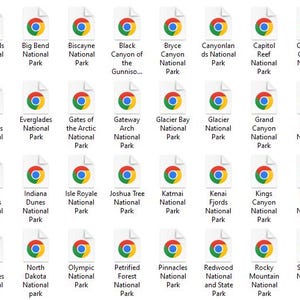 63 National Parks Bundle Svg Png Eps Designs, US National Parks Clipart ...