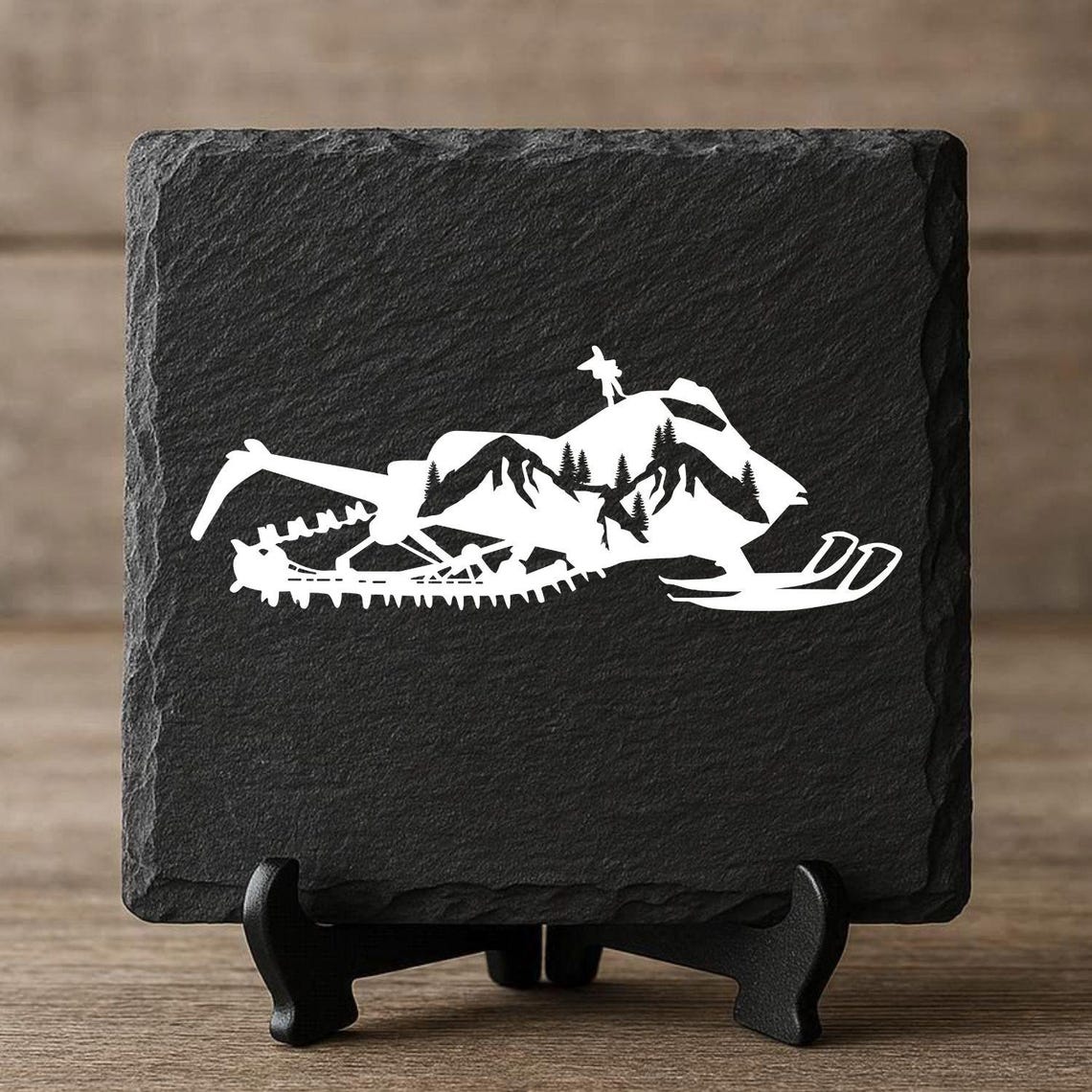 Snowmobile Svg - Snowmobile Mountain Aesthetic Silhouette Svg, Dxf, Eps ...
