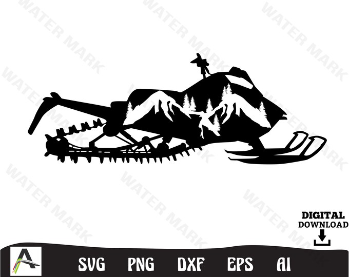 Snowmobile Rider SVG Winter SVG Snowmobiler Svg Snowmobile Shirt ...