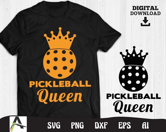 Pickleball Svg Pickleball Queen Clipart Pickleball Art - Etsy Ireland