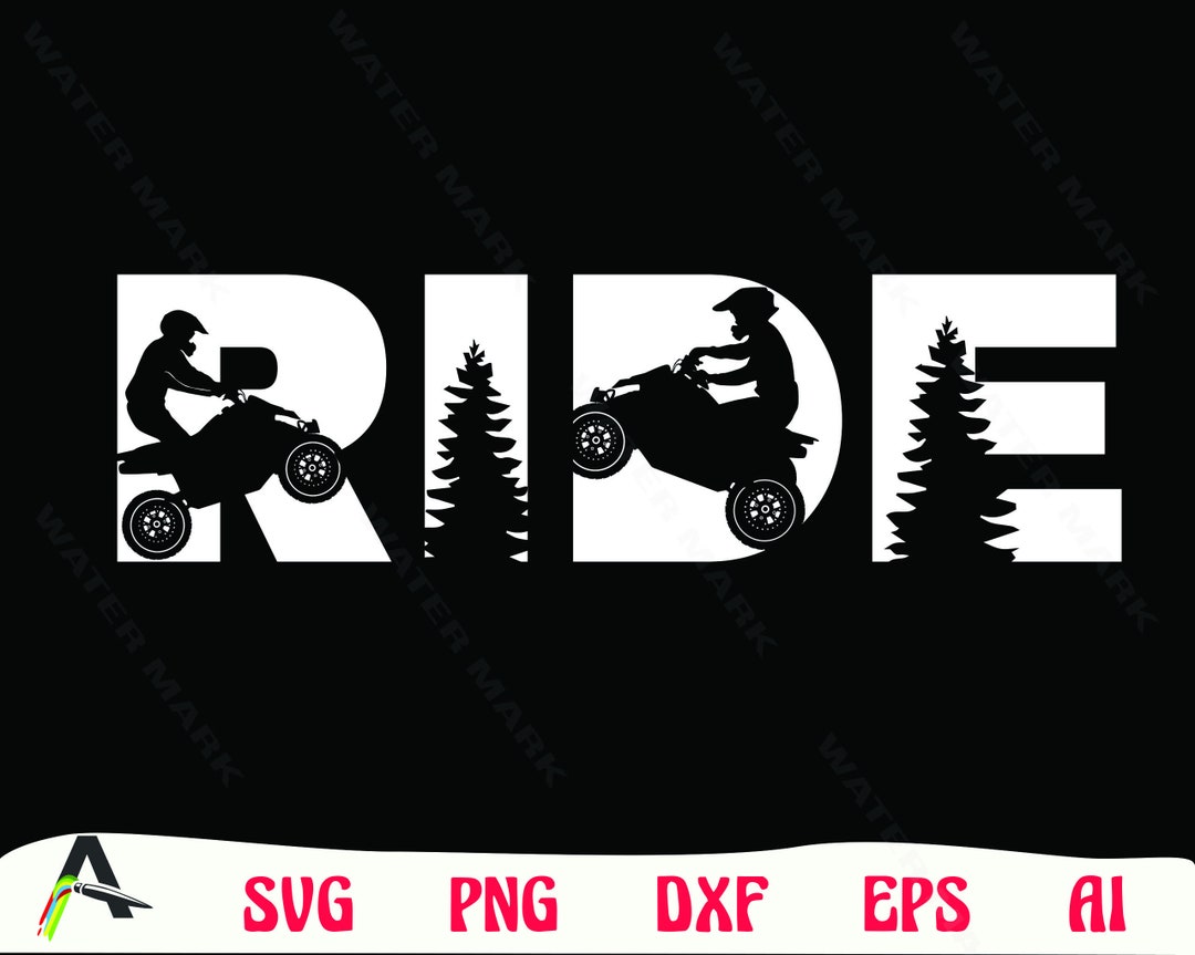 Atv Quad Bike Svg Files - Cool Quad Bike Ride Silhouette for Cricut ...