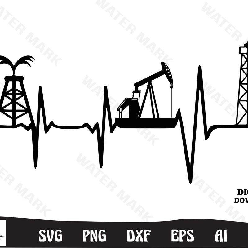 Oil Field Svg - Etsy