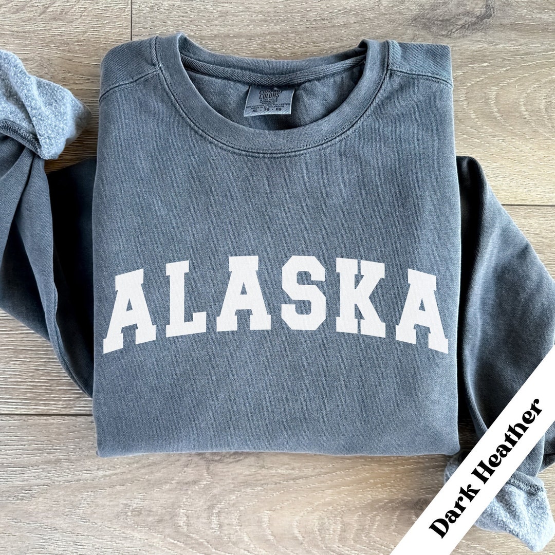 Alaska Sweater, Alaska Vacation Sweatshirt, Alaska Sweater, Alaska ...