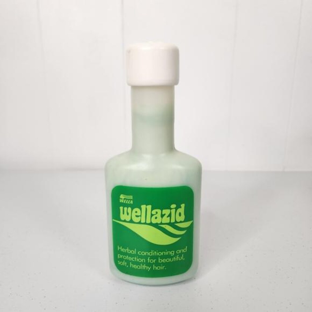Vintage 1979 Wella Wellazid Green Hair Conditioner Regular 375ml 1970s ...