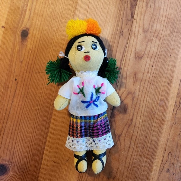 Mexican Indigenous Doll - Etsy