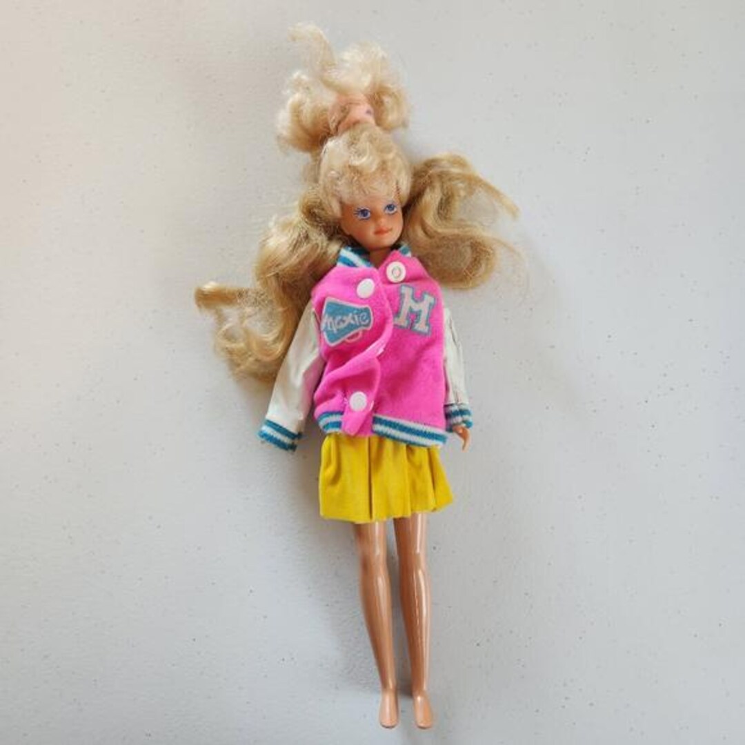 Vintage Skipper Blonde Barbie Sister Doll Maxine Cheerleader Outfit ...