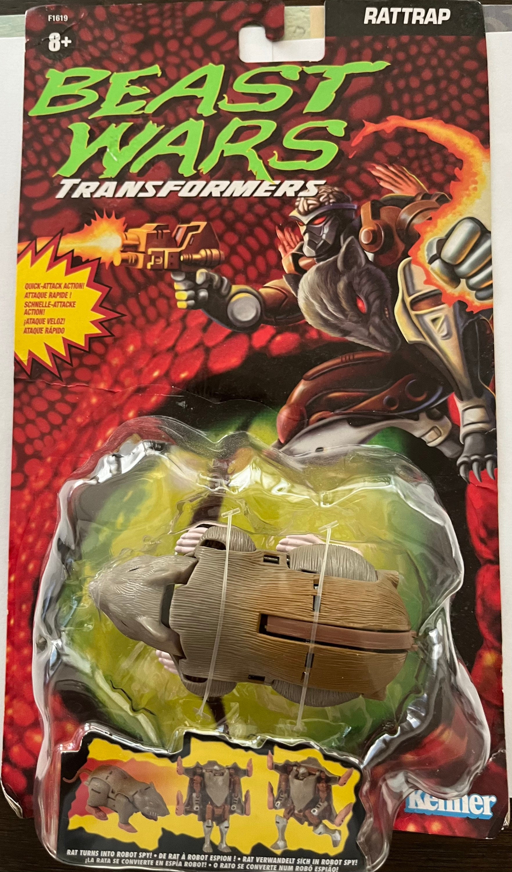 Transformers Beast Wars Rattrap