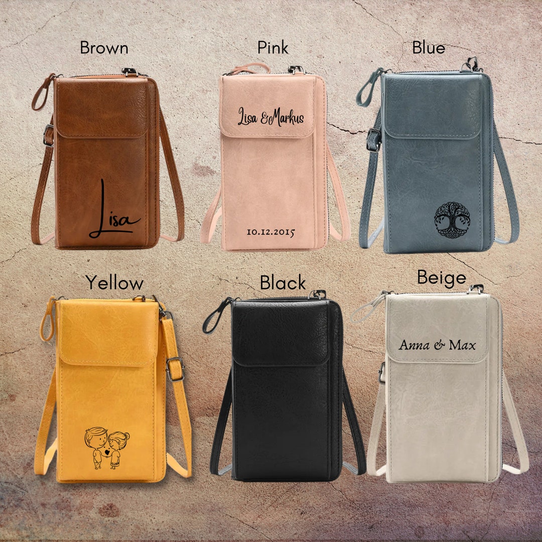 Christmas Gift Cell Phone Case Wallet 2 in 1 Personalized - Etsy