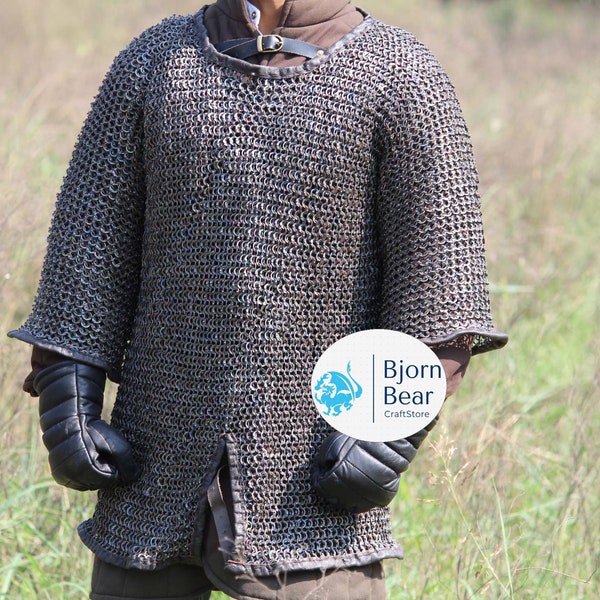Leather Chainmail - Etsy