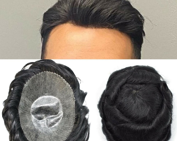 PU Skin polyurethane Wig Foundation to Making/ Repair 100% Remy Human ...