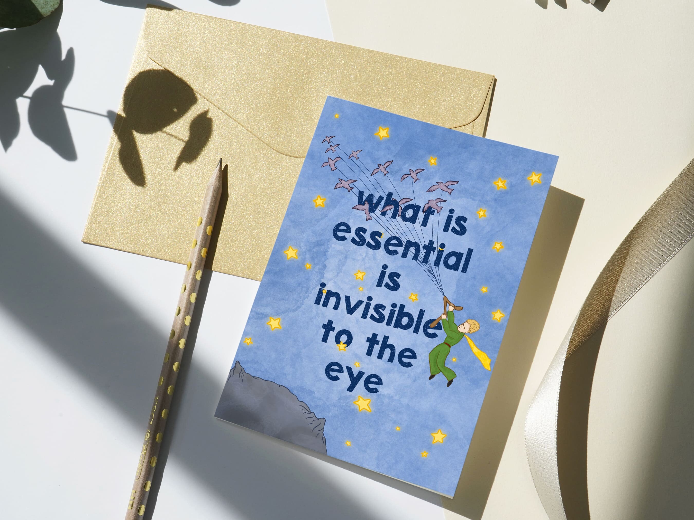 Printable Little Prince Card, Valentines Day Cards for Kids, Valentines ...