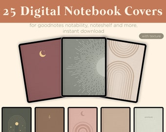 28 Aesthetic Digital Notebook Covers Dreamy Sky Tablet and - Etsy