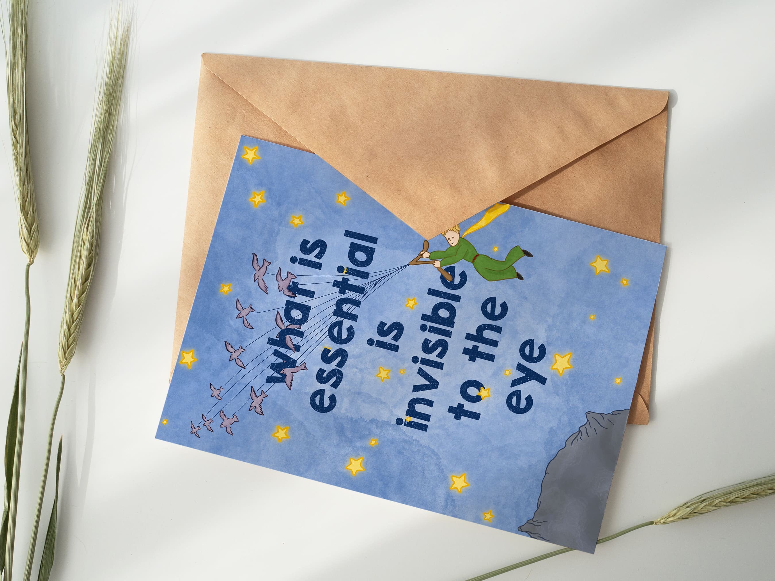 Printable Little Prince Card, Valentines Day Cards for Kids, Valentines ...