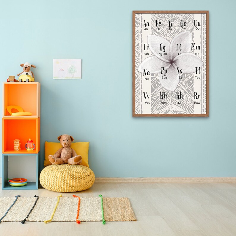 Samoan Alphabet Instant Download - Etsy