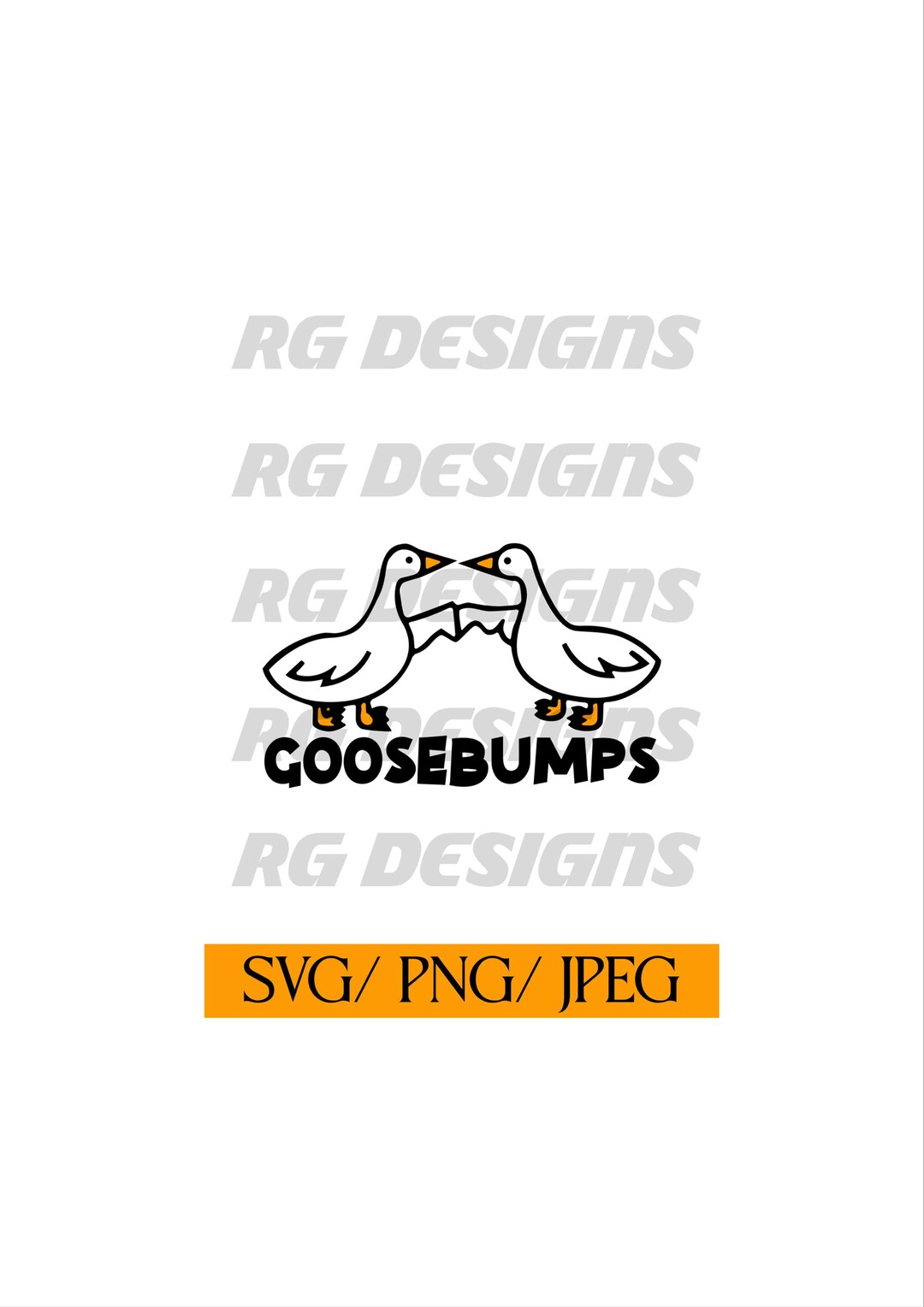 Goosebumps Funny Design, SVG, PNG, JPEG. Instant Digital Download. - Etsy