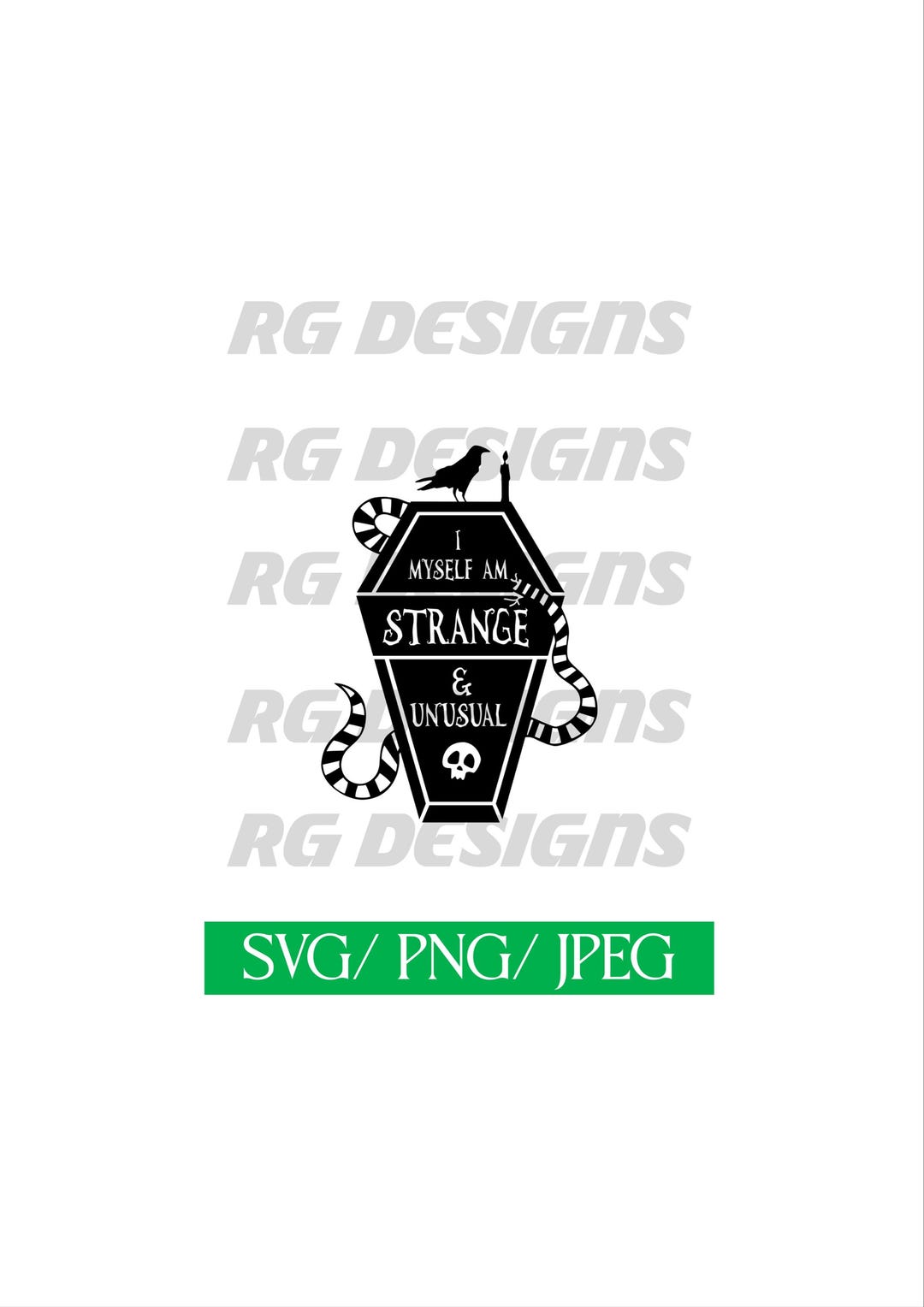 I Am Strange and Unusual, SVG, PNG, JPEG. Instant Digital Download. - Etsy