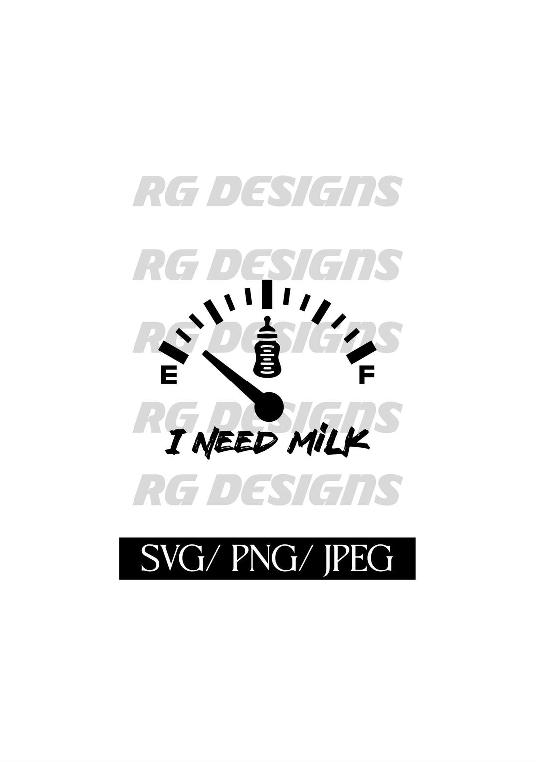 I Need Milk, SVG, PNG, JPEG. Instant Digital Download. - Etsy