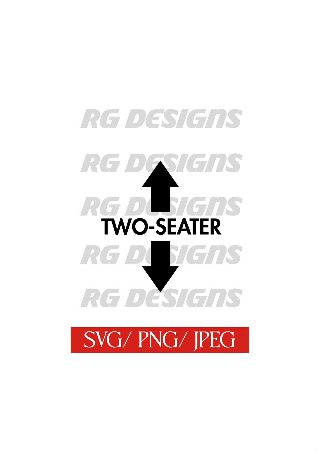 Two-seater, SVG, PNG, JPEG. Instant Digital Download. - Etsy