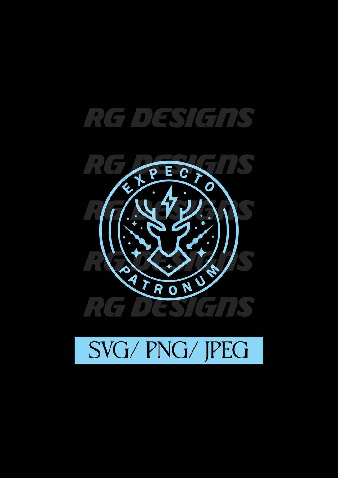 Hp Patronus, SVG, PNG, JPEG. Instant Digital Download. - Etsy