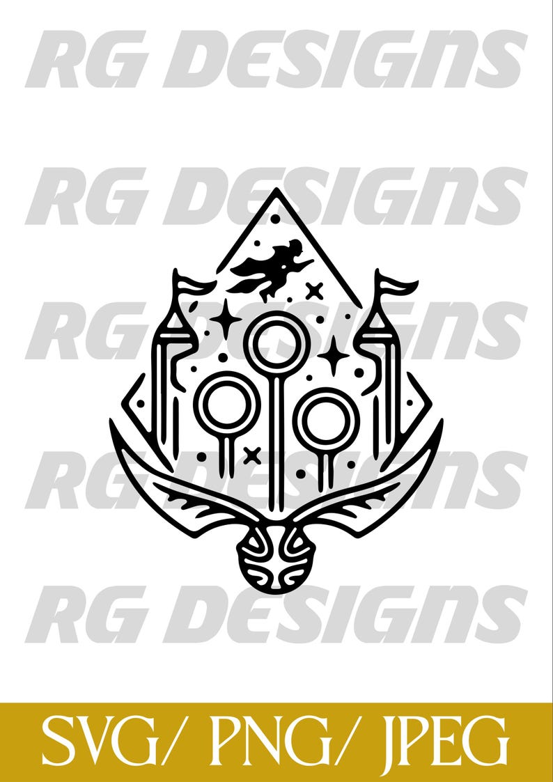 Hp Quidditch, SVG, PNG, JPEG. Instant Digital Download. - Etsy