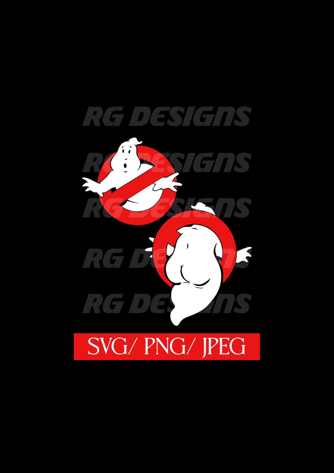 Ghostb Design, SVG, PNG, JPEG. Instant Digital Download. - Etsy