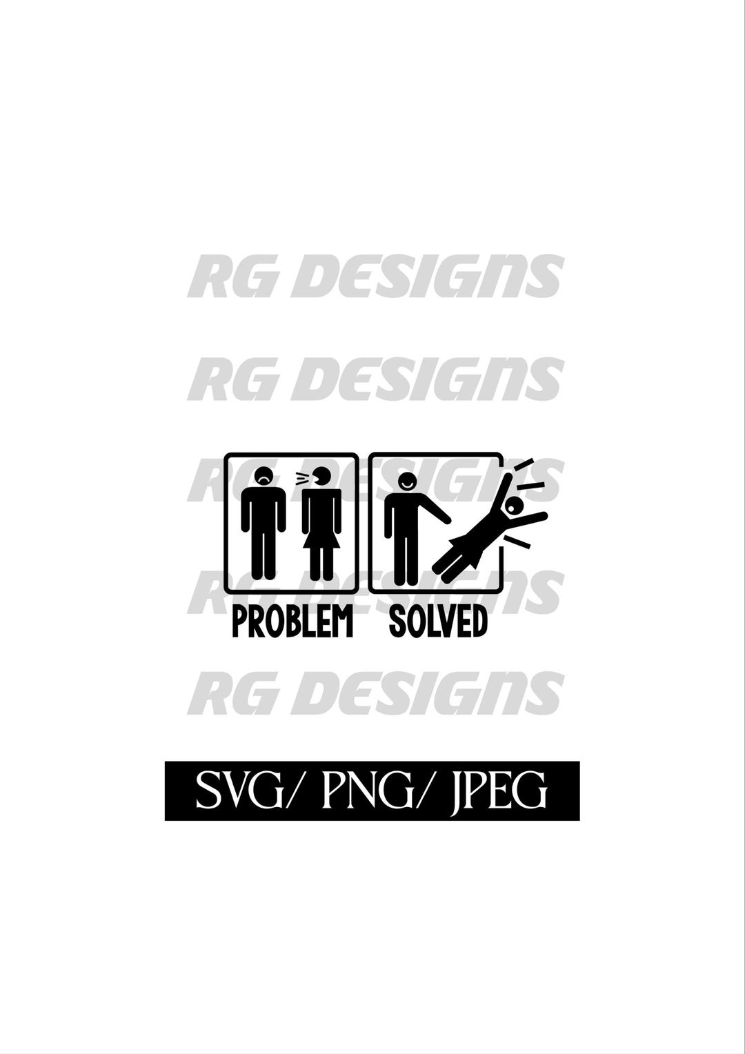 Problem Solved, SVG, PNG, JPEG. Instant Digital Download. - Etsy