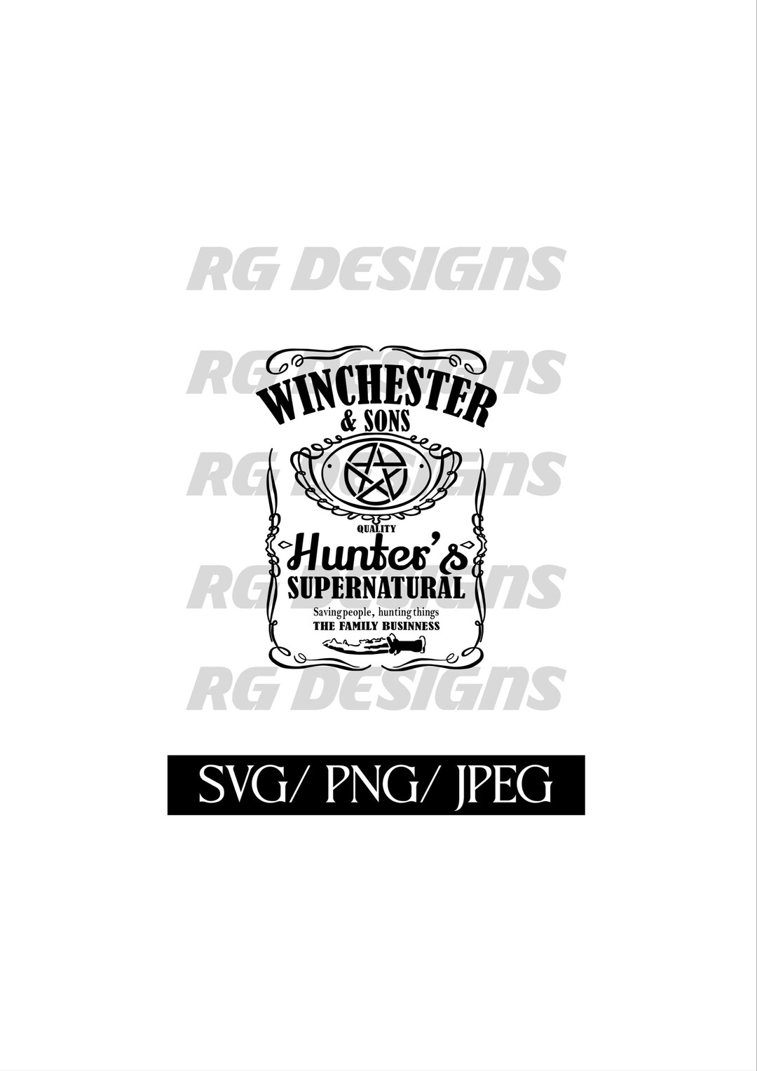 Winchester & Sons, SVG, PNG, JPEG. Instant Digital Download. - Etsy