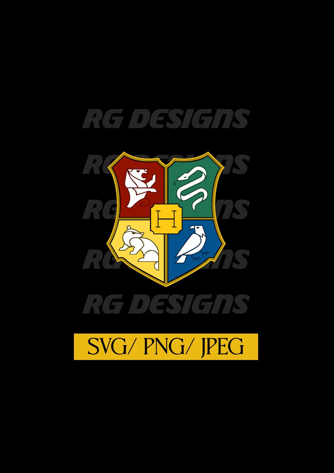 Hp Crest, SVG, PNG, JPEG. Instant Digital Download. - Etsy