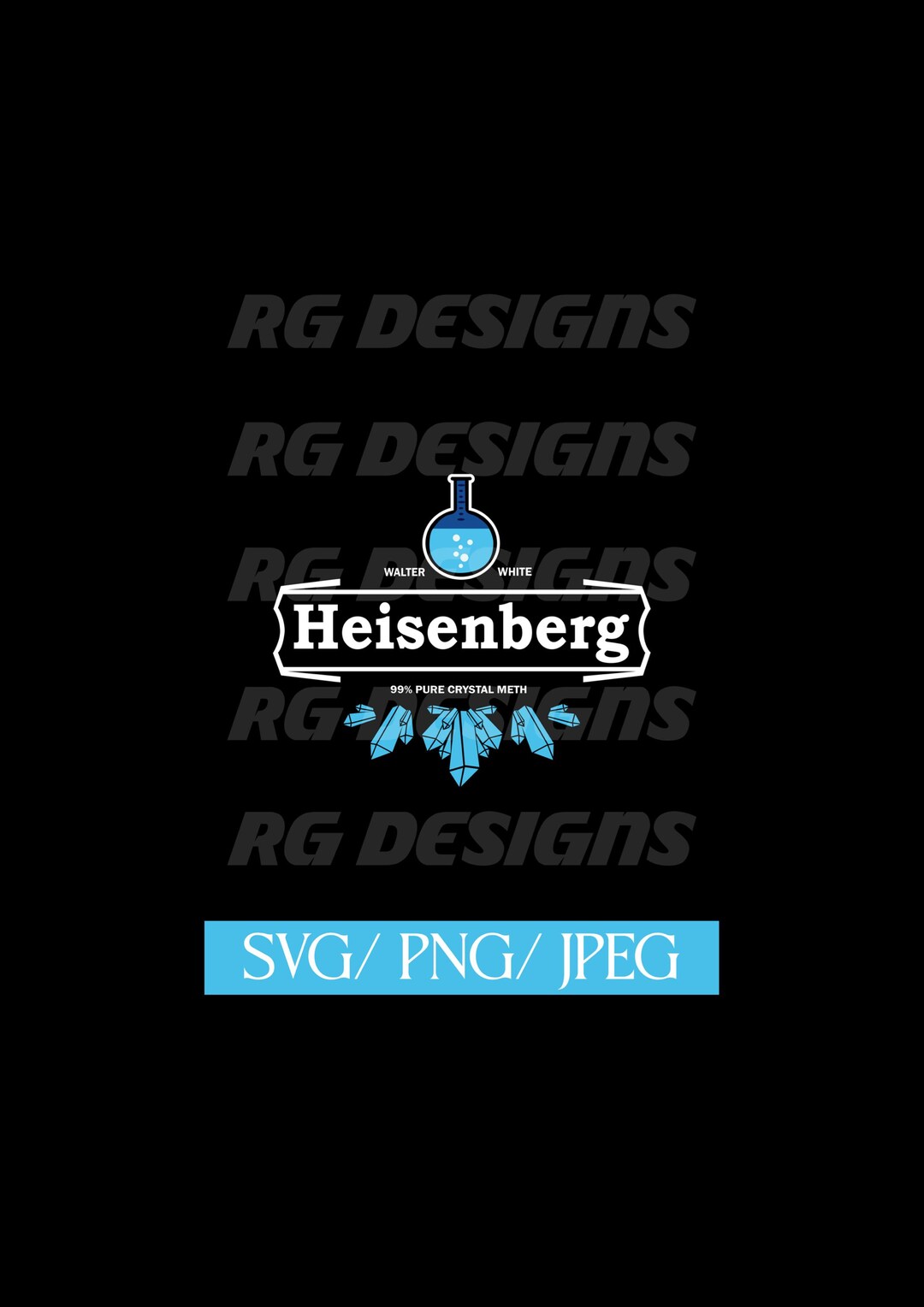 Diseño de Breaking B Heisenberg, SVG, PNG, JPEG. Descarga digital ...