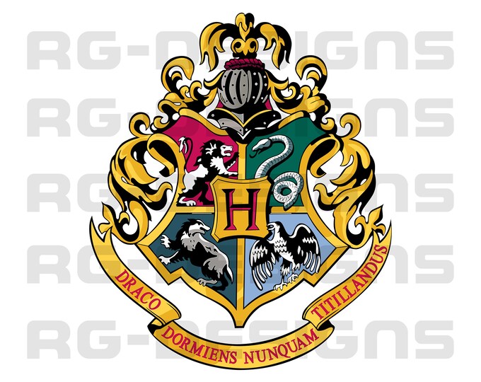Hogwarts Crest, Wall Decor, 3D Printed HP Art - Etsy