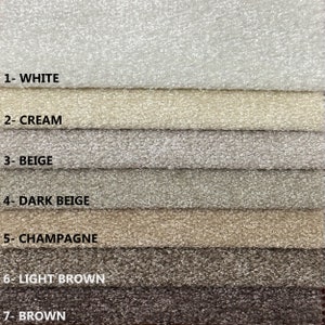 Soft Boucle Fabric Pillow Covers, Boucle Throw Pillow for Couch, Puffy ...
