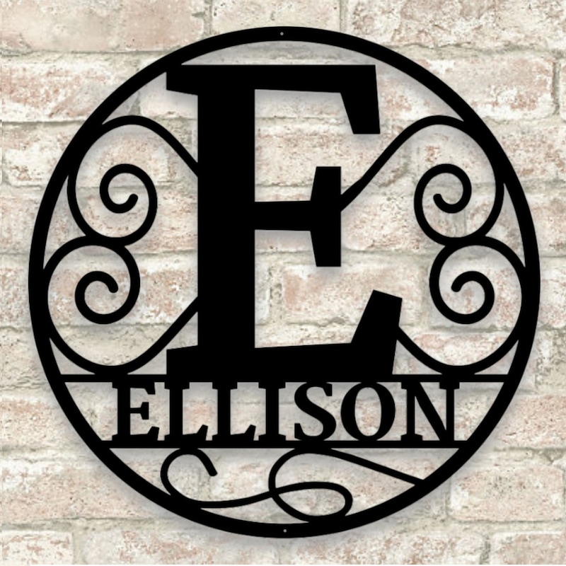 Monogram Wall Decor - Etsy