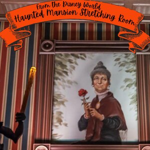 Wallpaper Peel & Stick: Haunted Mansion Stretching Room Disney World ...