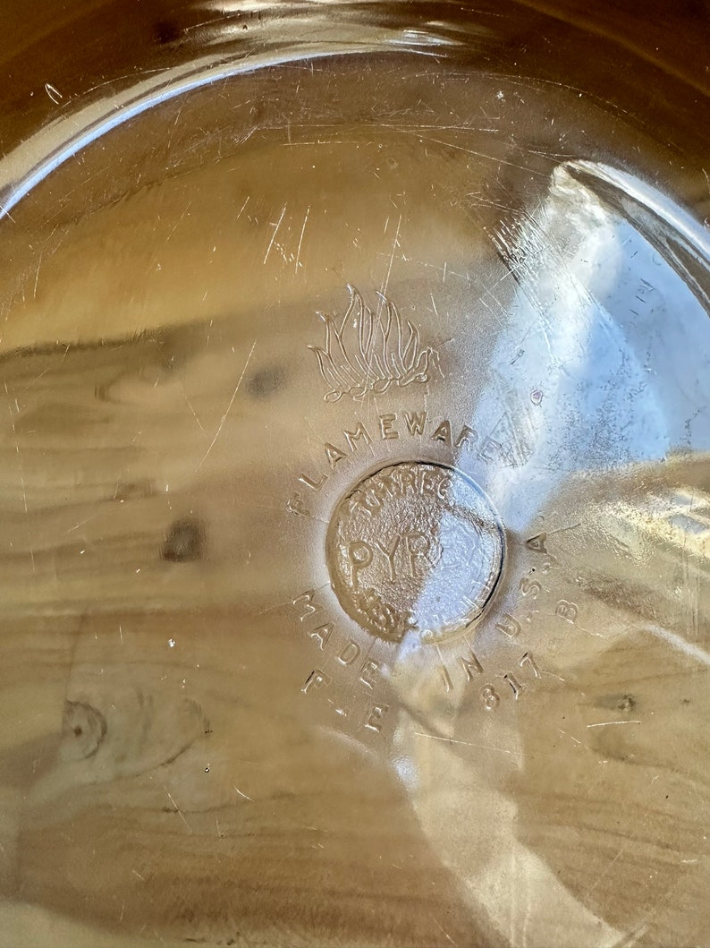 Vintage Blue Color Pyrex Skillet, Model F-E 817 B Flameware 7 - Etsy