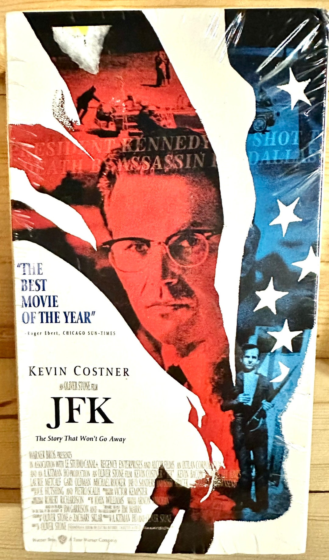 Factory Sealed JFK VHS, 1991 With Blockbuster Videos Price Sticker - Etsy